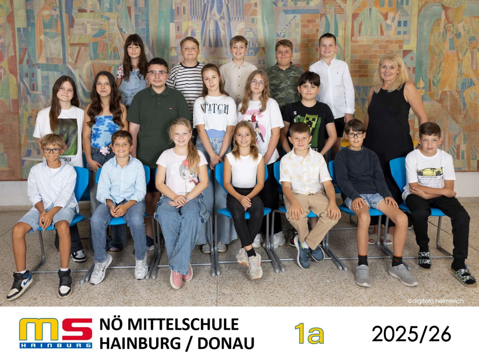 Klassenfotos 2025/26 – MS Hainburg