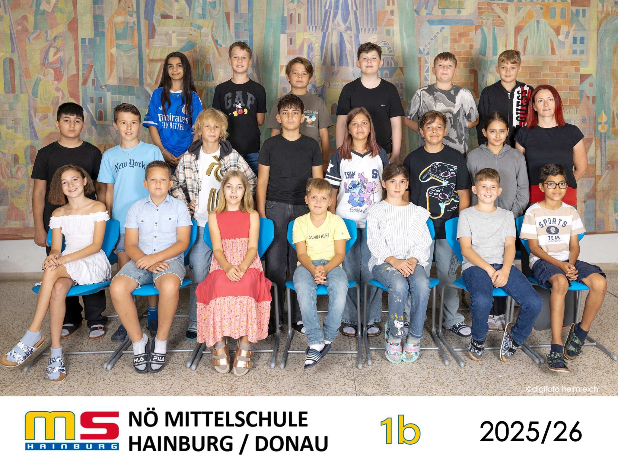 Klassenfotos 2025/26 – MS Hainburg